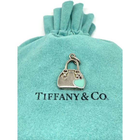 Tiffany & Co. | Jewelry | Tiffany Co Sterling Silver Handbag And Enamel ...
